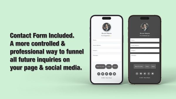 TreeLink: A Responsive Linktree-like Static HTML5 Template